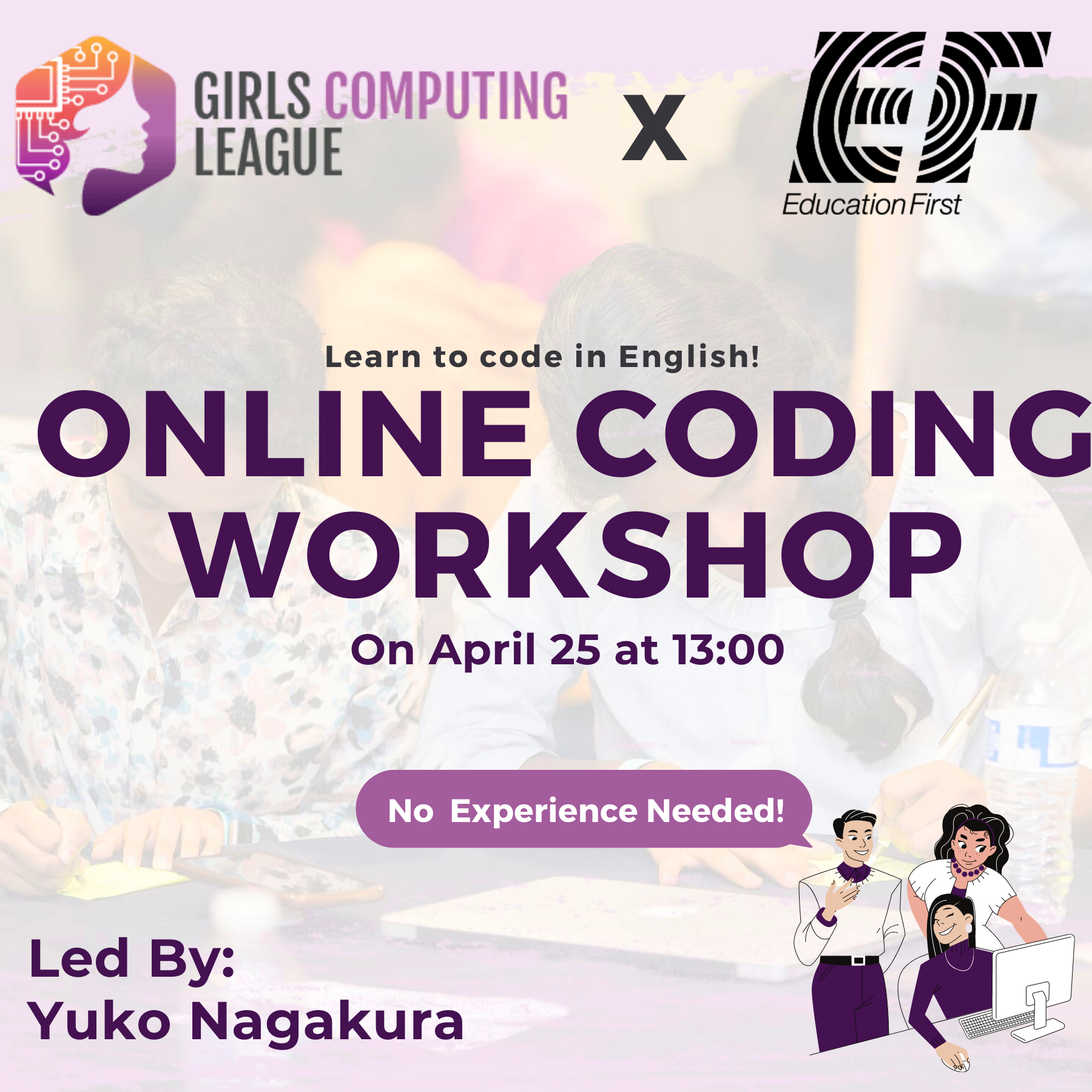 EF Japan x GirlsComputingLeague Coding Workshop - SHEQUALITY
